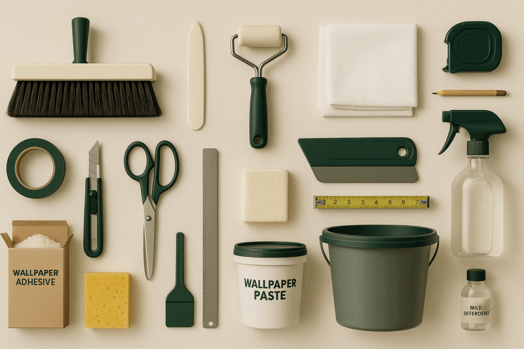 Essential Tools for Wallpaper Care: Guide for Homeowners
